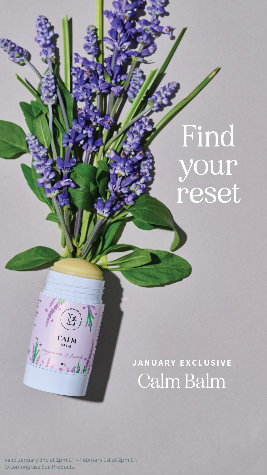 Calm Balm – Lemongrass Love with Susan